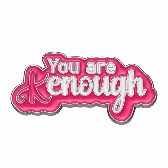 Barbie | Other | Barbie Movie Themed Enamel Pin That Says You Are ...